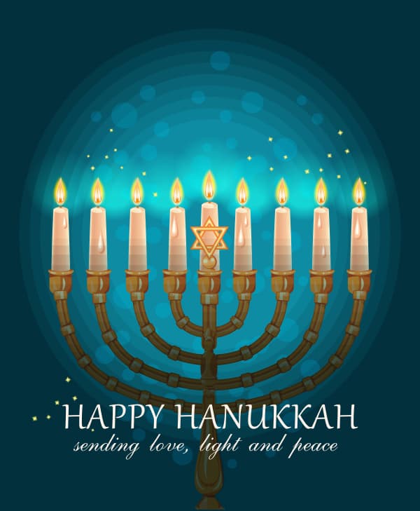 Happy Hanukkah from Your Friends at Sauder Worship Seating